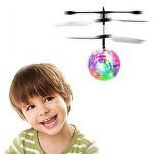 Magic Led Ball Lamp Helicopter Flying Flash Light Remote Toys Free ...