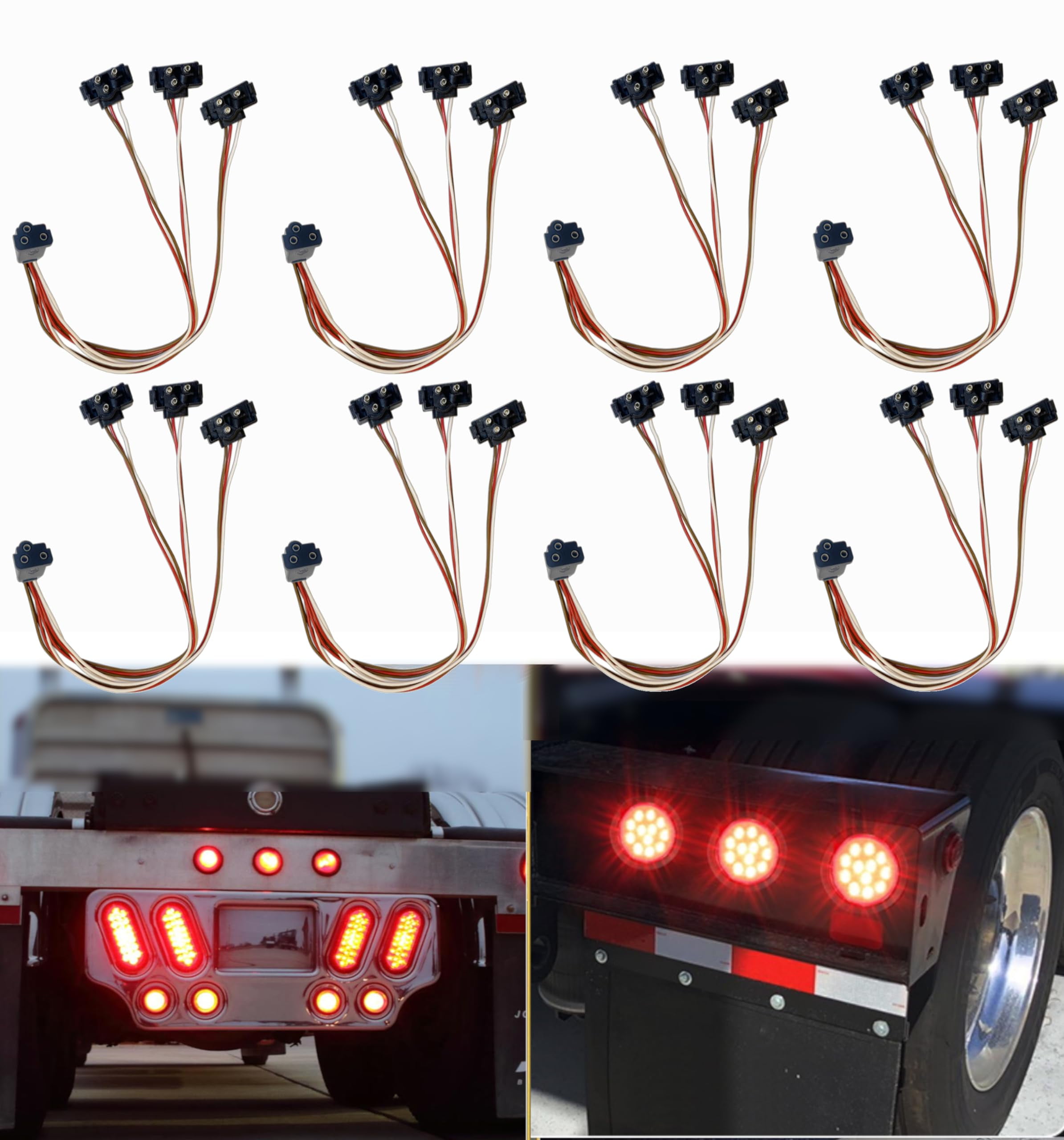 Magic - Lights (Pack of 8) C51 Techne 3 Parallel - Tail Light ...