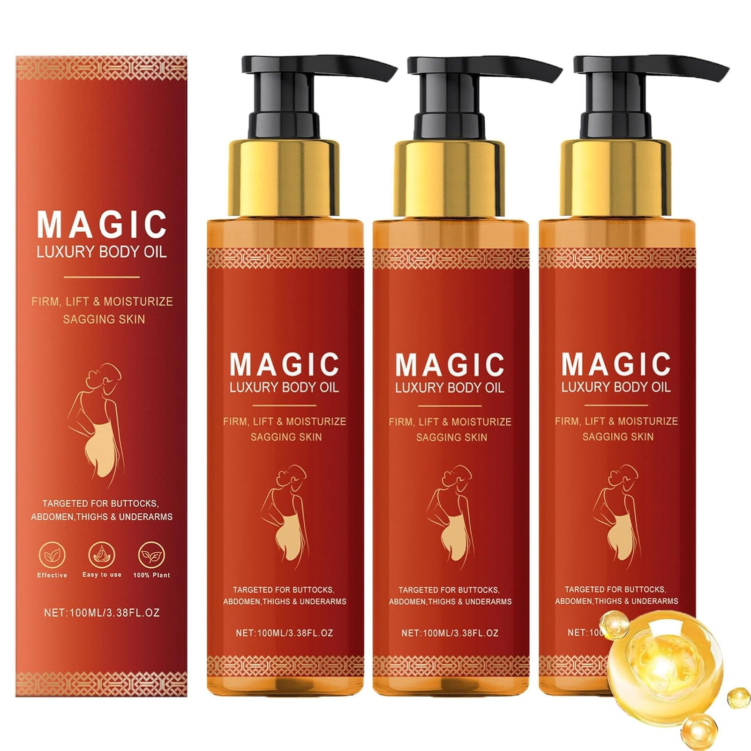 Magic Luxury Body Oil, Magic Triple-Action Firming Body Oil | Future ...