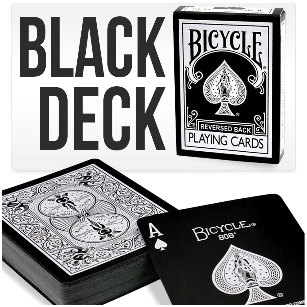 Magic Makers Bicycle Reverse Back Black Deck - Walmart.com
