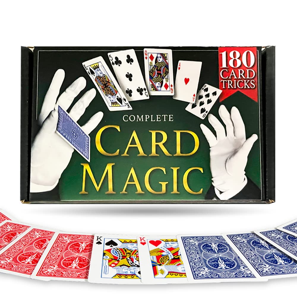 Magic Makers Complete Card Magic 180 Card Tricks & Professional ...