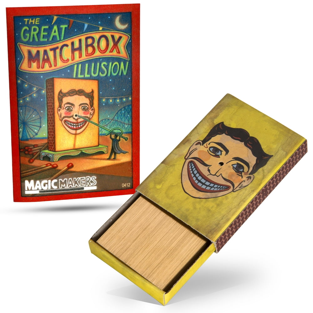 Magic Makers - Great Matchbox Illusion - Magic Trick - Walmart.com