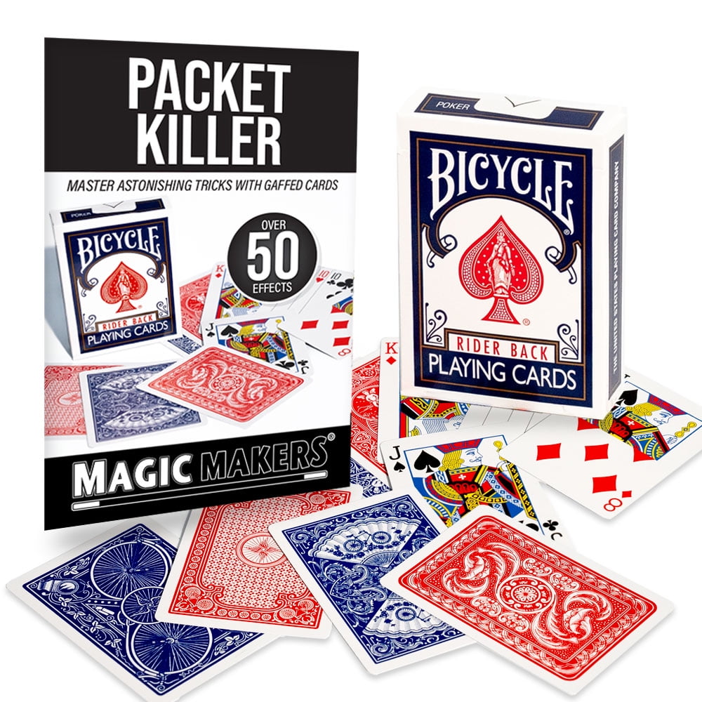 Magic Makers - Packet Killer 50 Tricks with Special Gaff Bicycle Deck ...