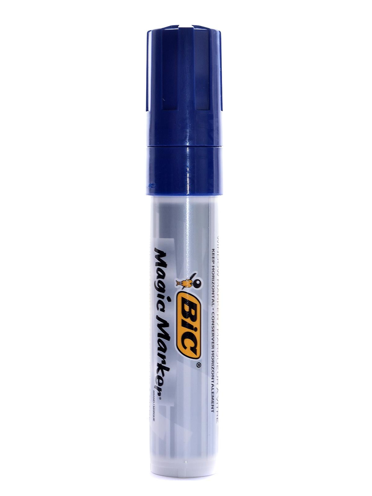 Magic Marker Window Marker jumbo chisel tip, blue, 1 piece (pack of 4 ...