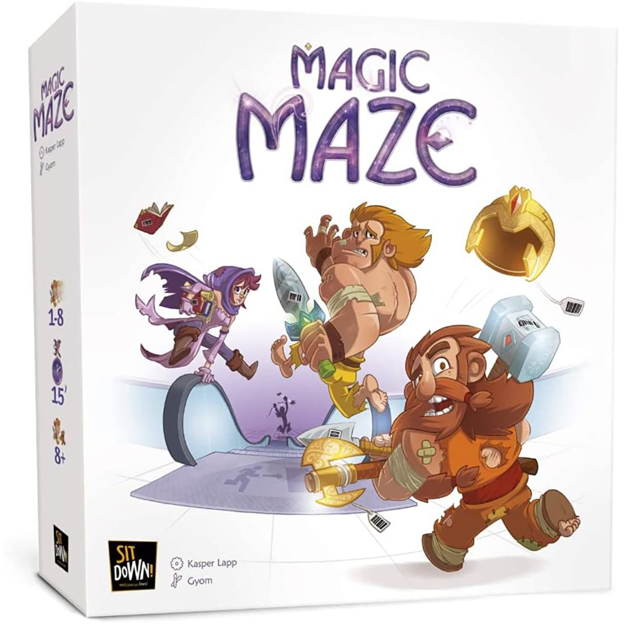 Magic Maze - Real-Time Gameplay Heist Game, Cooperative Family Board ...