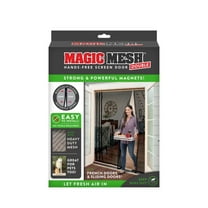 Duck Brand Hands-Free Magnetic Mesh Bug Cover, Mosquito Net for Single Garage Door, 83 in. x 108 ...
