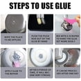 Magic Metal Cast Iron Repair Paste Set with Scraper, Industrial Heat ...