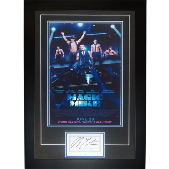 Magic Mike 11x17 Movie Poster Deluxe Framed with Channing Tatum ...