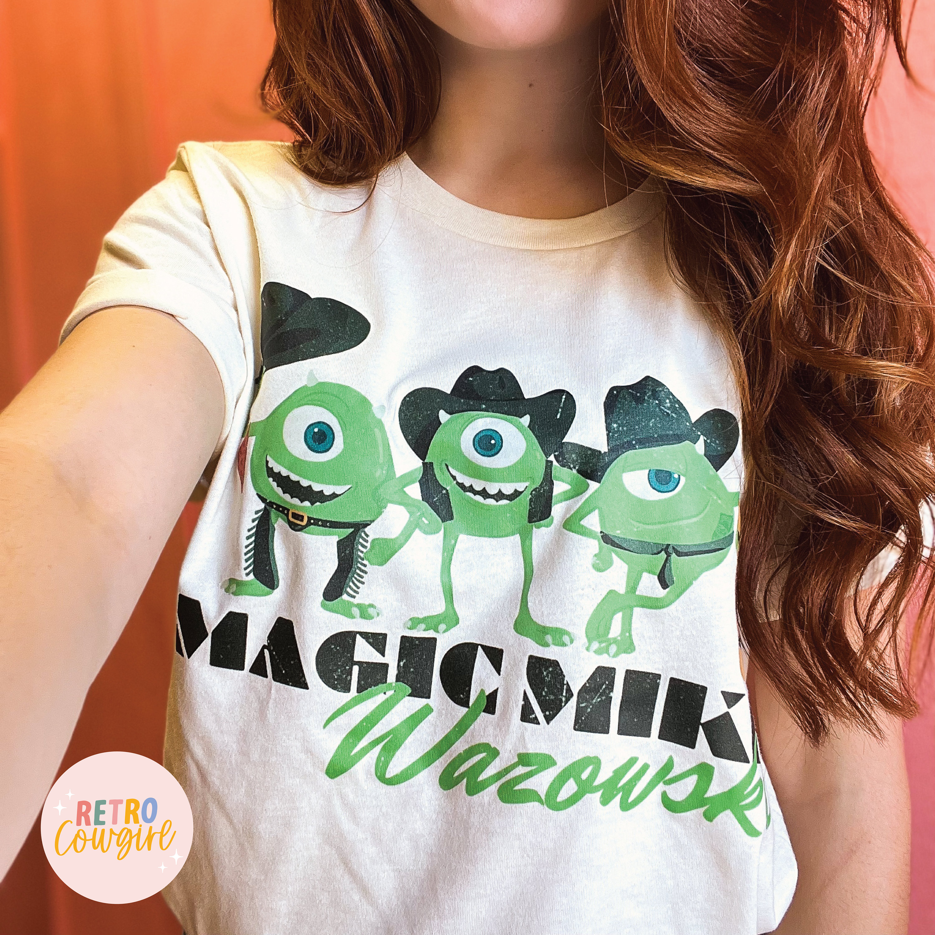 Magic Mike Wazowski - Stripper Mike Shirt, Size L, Tee Light Pink New - Walmart.com