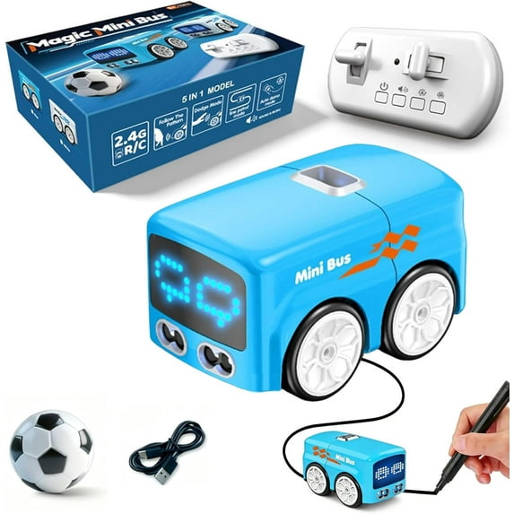 Magic Mini Bus, 2026 Upgrade Gesture & Remote Control Sensor Car with ...