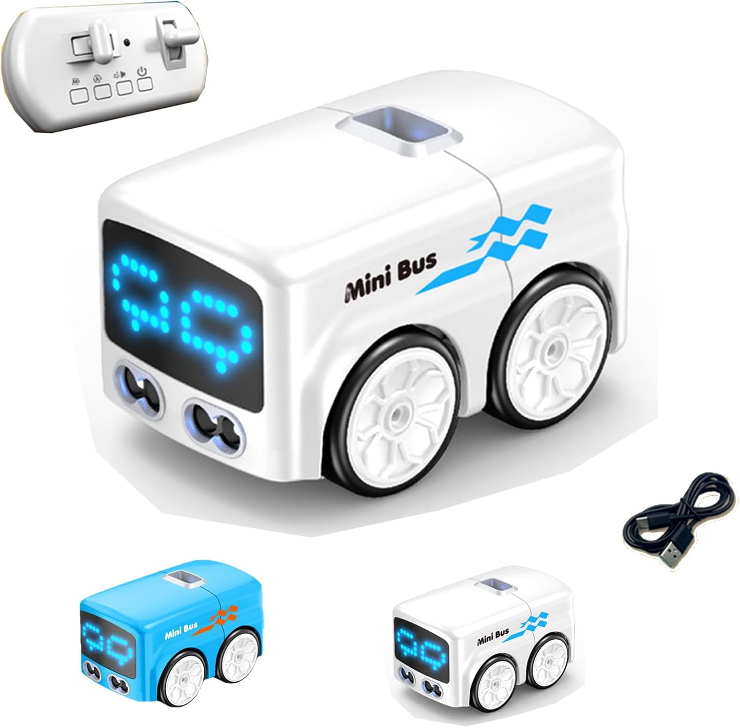 Magic Mini Bus, Interactive Remote Control Car with Dual Operation ...