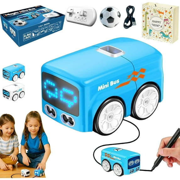 Magic Mini RC Bus - 2026 Gesture & Remote Control Smart Sensor Car ...