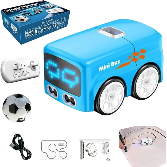 Magic Mini Rc Bus, 2026 Upgraded Intelligent Remote Control Gesture ...