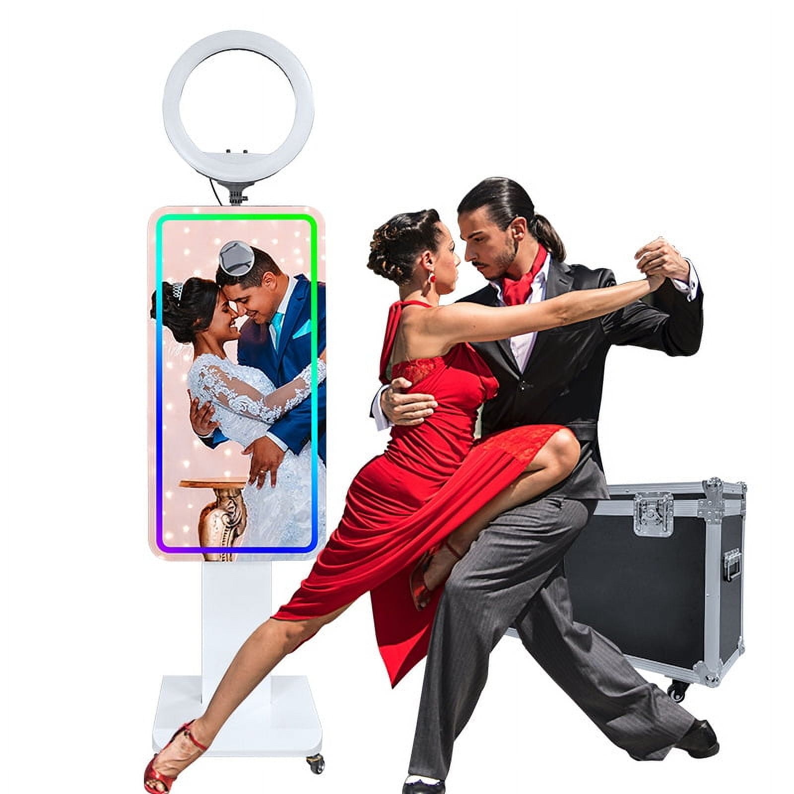 Magic Mirror Photo Booth 21.5" Touch Screen Camera Selfie DSLR ...