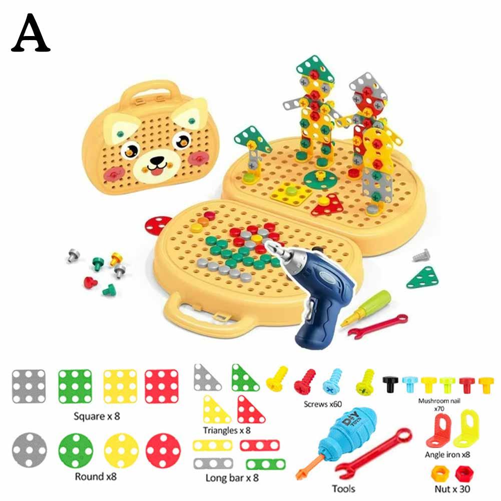 Magic Montessori Play Toolbox,Creative Magic Play Toolbox Bear w/ Drill ...