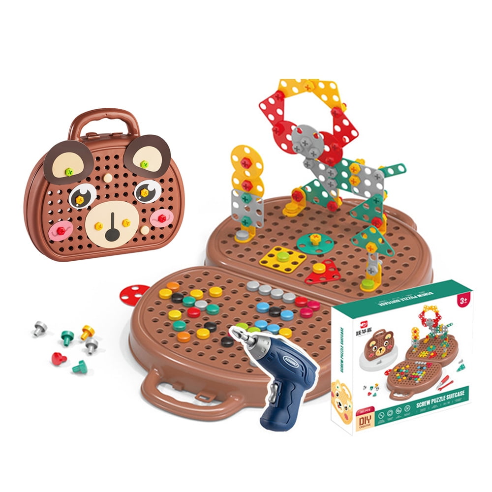 Magic Montessori Play Toolbox,Play Toolbox with Drill,Montessori ...