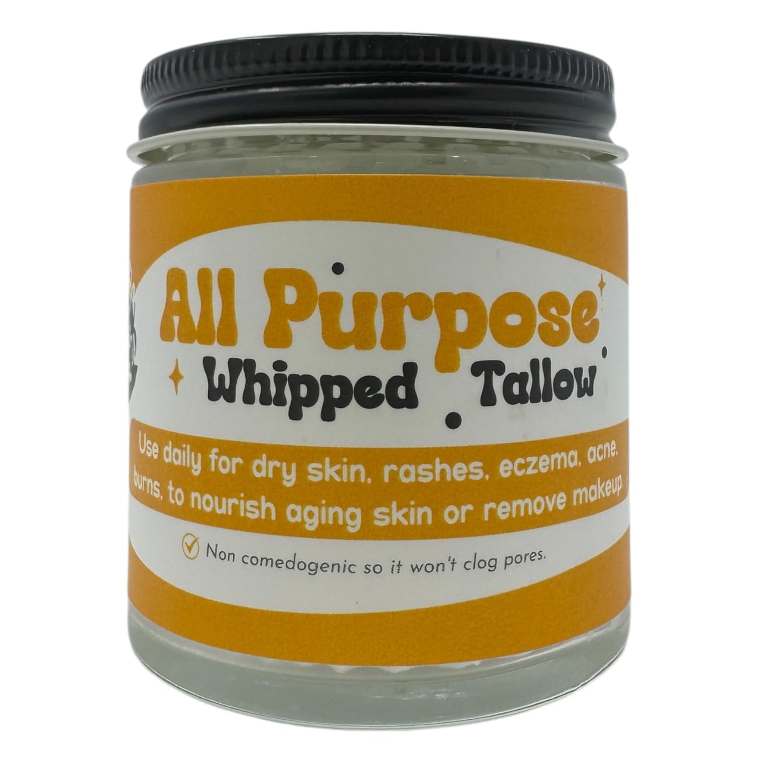 Magic Moo All Purpose SAF21 Whipped Tallow Skincare for acne, eczema, dry skin, moisturizer ...