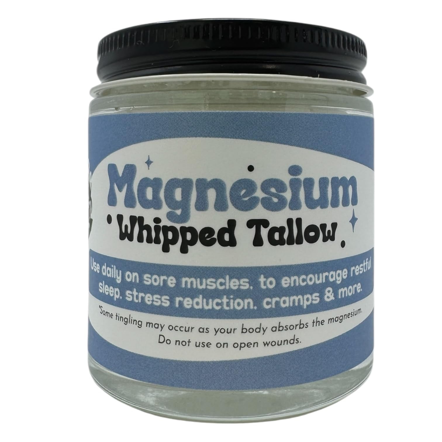 Magic Moo Magnesium Whipped DMF15 Tallow Skincare for sore muscles ...