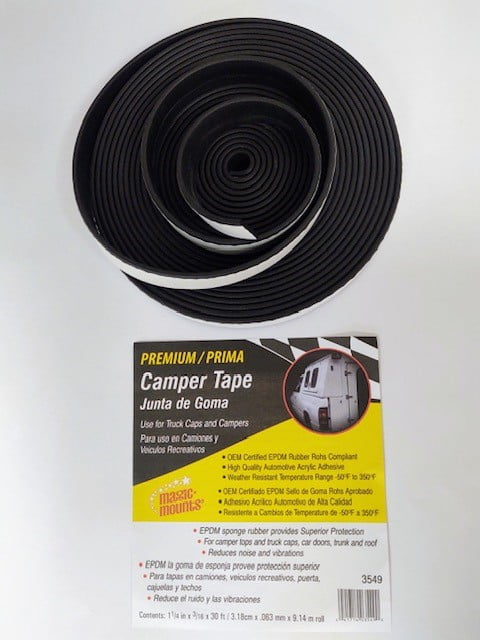 Magic Mounts Premium Camper Tape OEM Certified EPDM Rubber Rohs ...