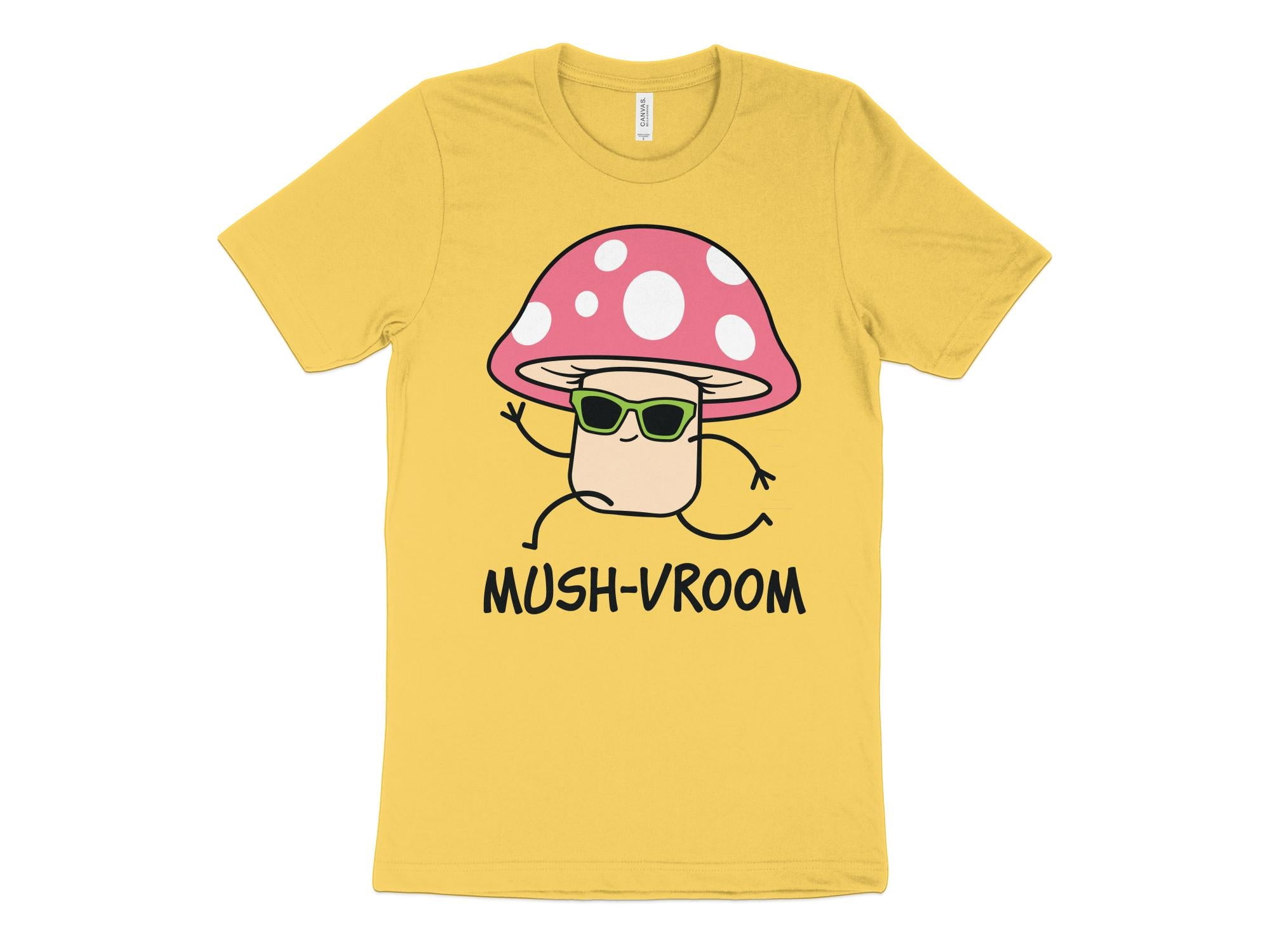 Magic Mushroom Botanical Plant Tshirt Mushroom Lover Funny Mush-vroom ...