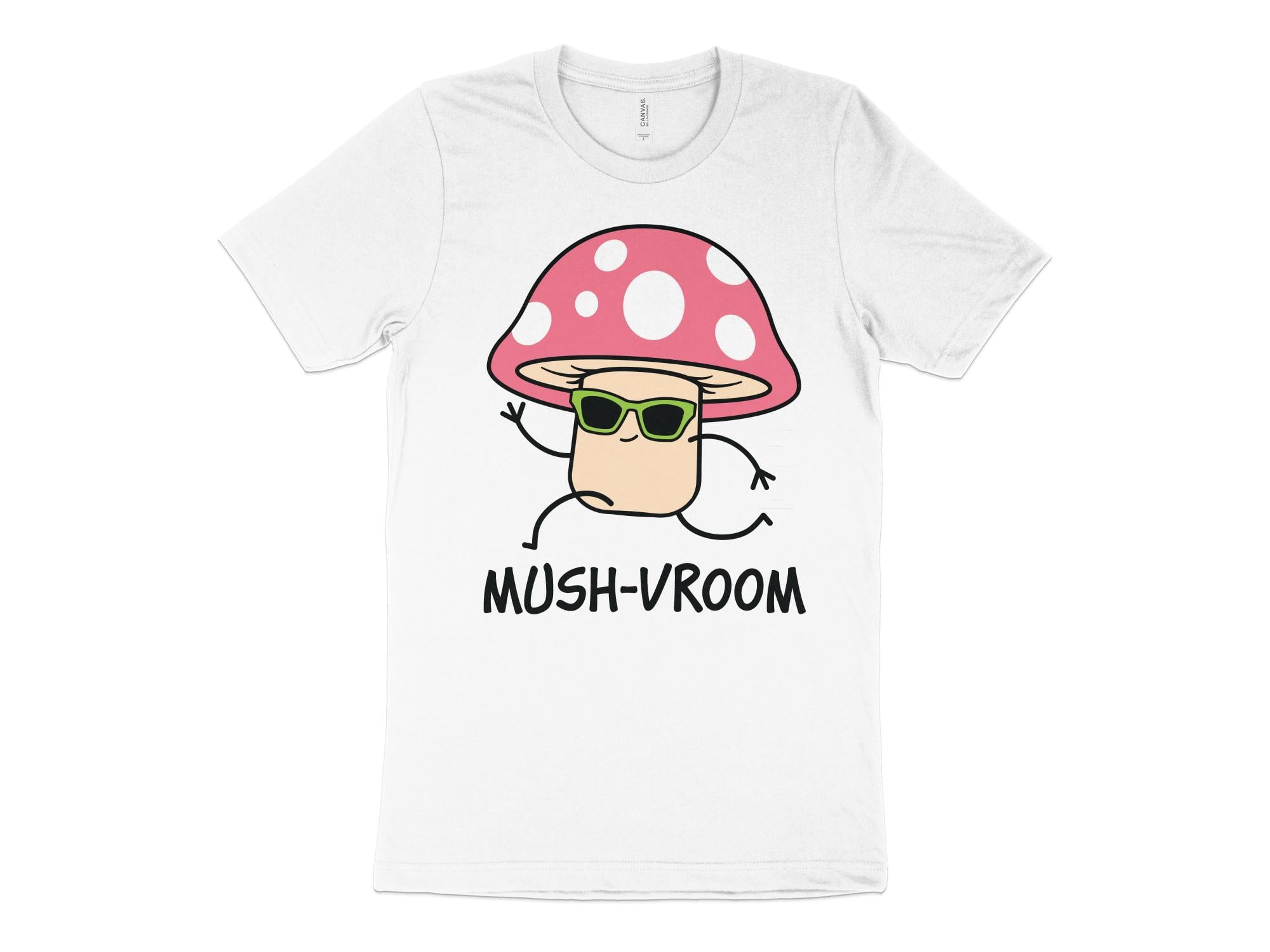 Magic Mushroom Botanical Plant Tshirt Mushroom Lover Funny Mush-vroom ...