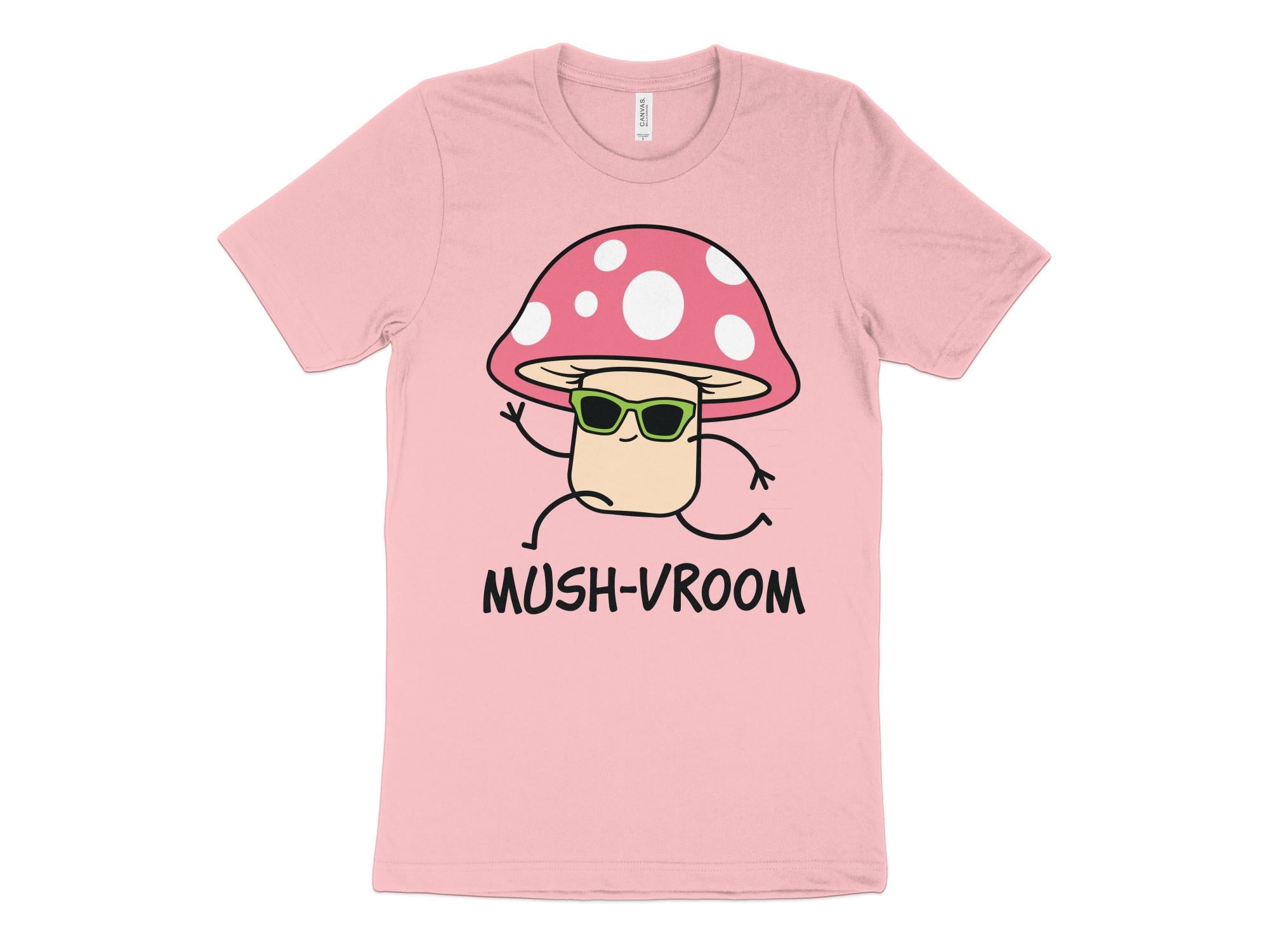 Magic Mushroom Botanical Plant Tshirt Mushroom Lover Funny Mush-vroom ...