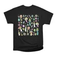 Magic Mushroom Forest Pattern T-Shirt Tee Gift For Him Merch For Her ...