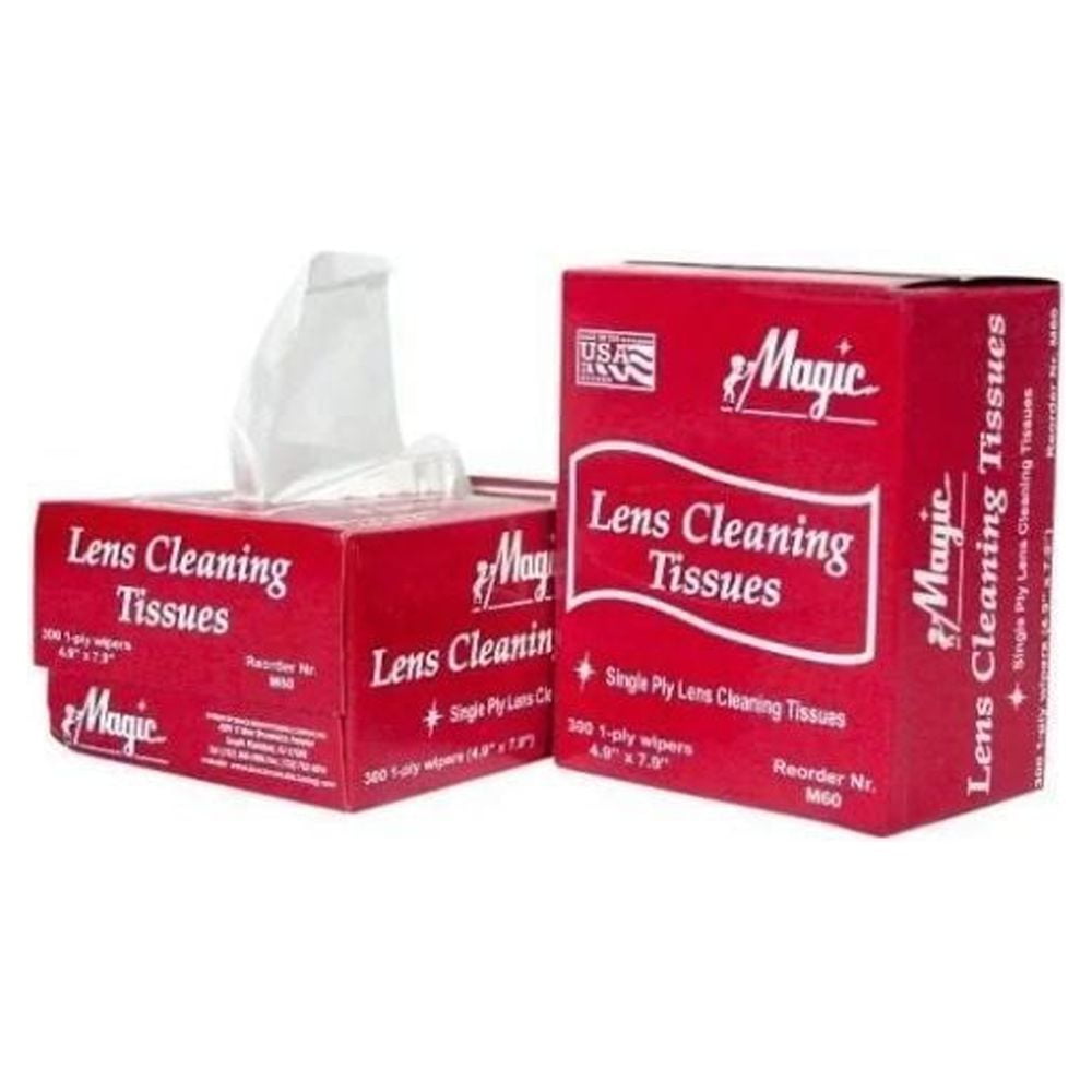 Magic New Lens Cleaning Tissues, All Purpose Wipers 4 Boxes - Walmart.com