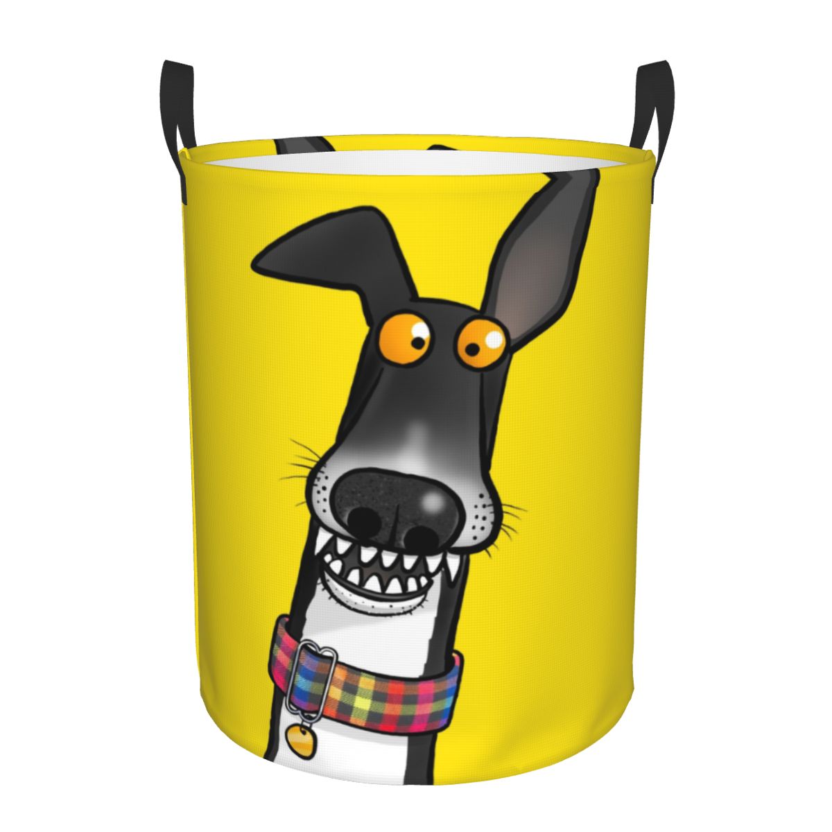 Magic Night With Sighthound Paloma Laundry Basket Foldable Dog Whippet ...