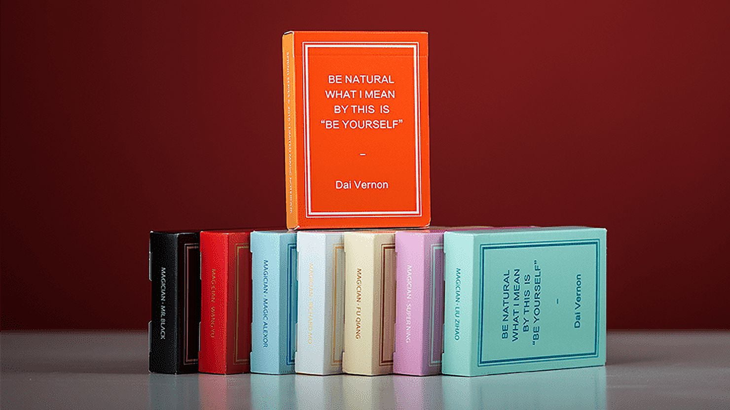 Magic Notebook Deck - Limited Edition (Orange) by The Bocopo Playing ...