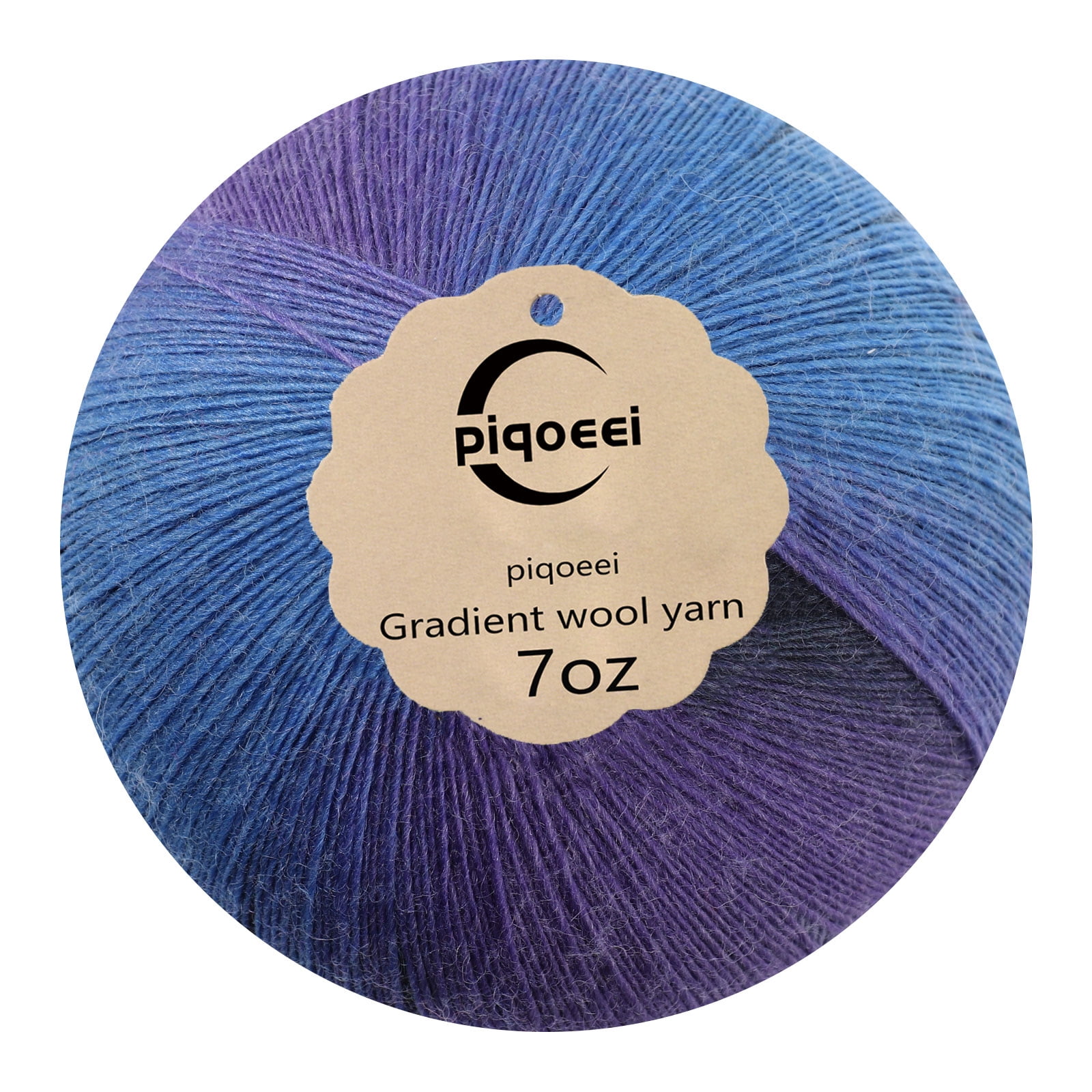 Magic Ombre Mandala Yarn Cake - 500M 90% Wool Lab-Certified Anti ...