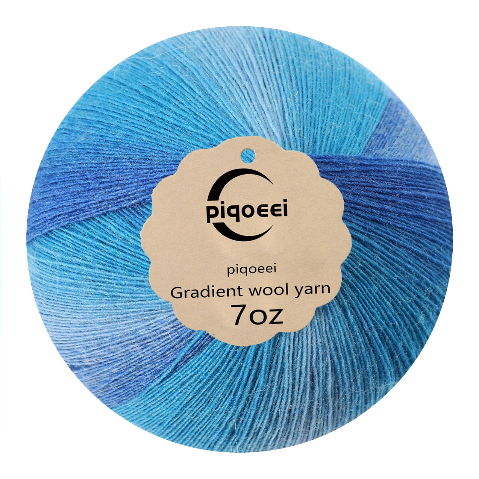 Magic Ombre Mandala Yarn Cake - 500M 90% Wool Lab-Certified Anti ...