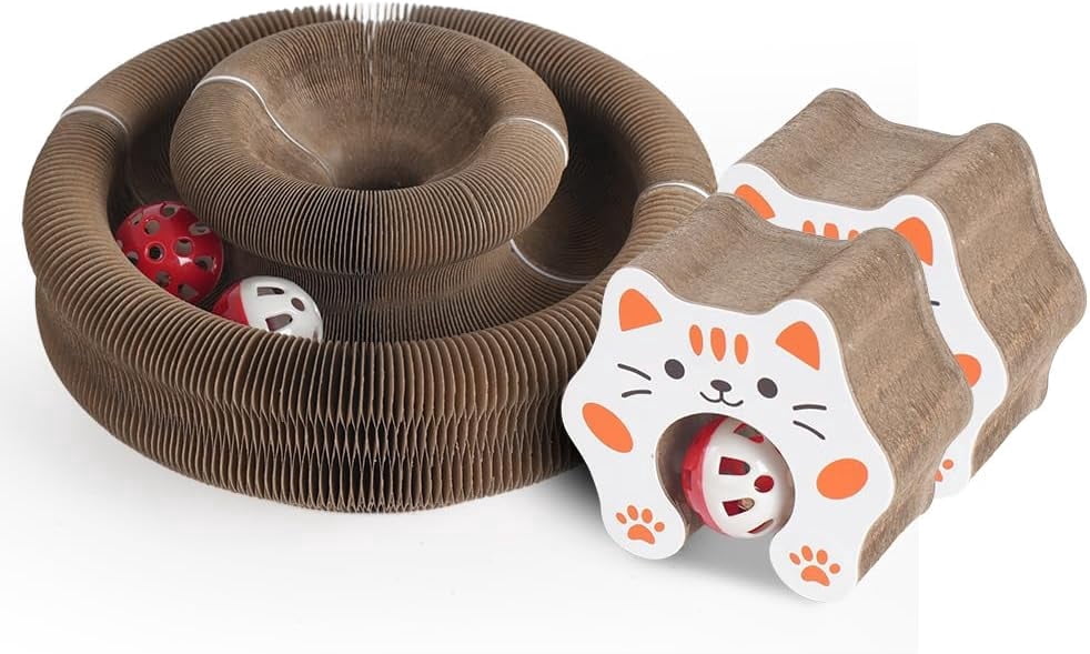 Magic Organ Cat Scratcher Board Cat Ball Adventure The Ultimate ...