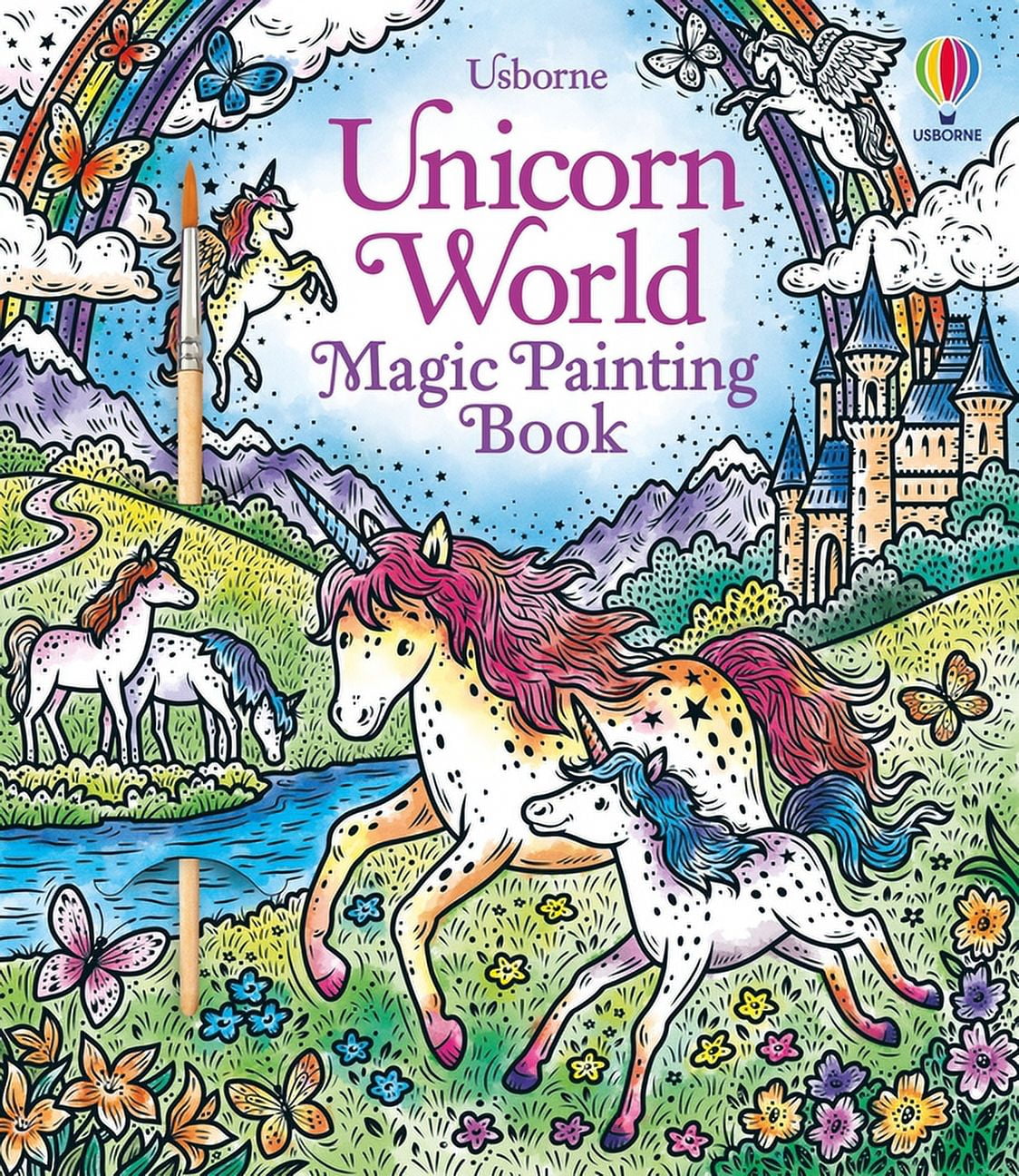 Magic Painting Books Unicorn World Magic Painting Book, Book 20 ...