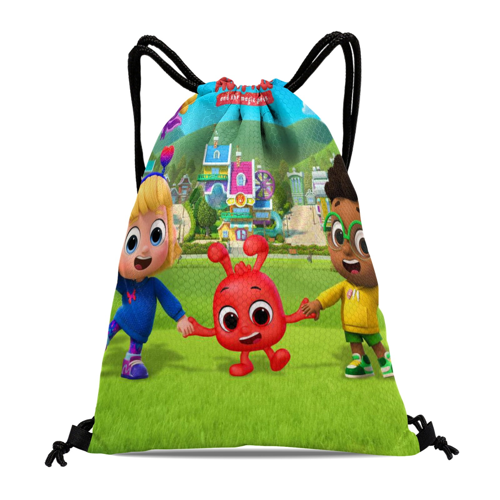 My Magic Pet Morphle Drawstring Sack:Ideal for fitness, hiking, swimming, travel, beach, and ...