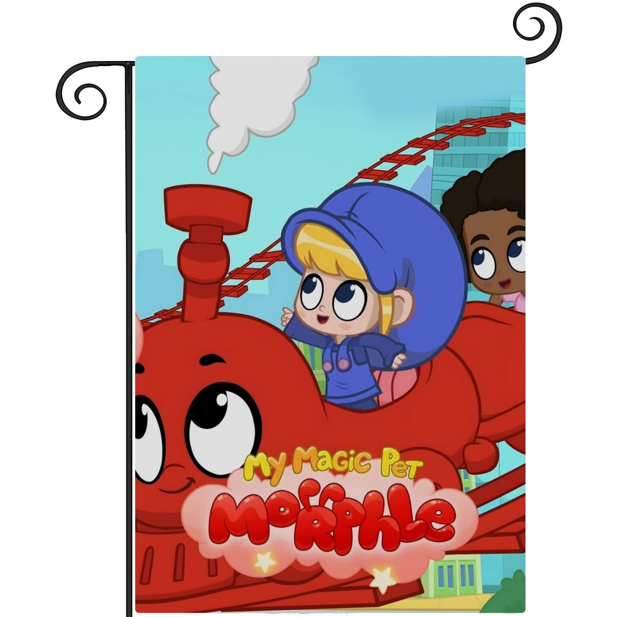 My Magic Pet Morphle-themed Garden Flag. Perfect gift for fans, friends ...