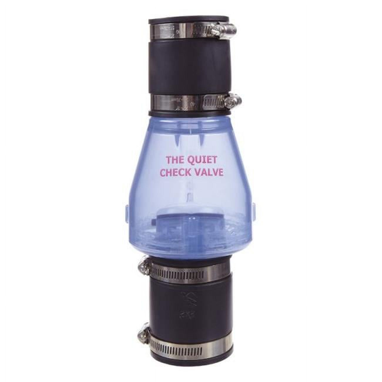 Magic Plastics 0821-20HC Plastic Clear Lead-Free Quiet Check Valve 2 in ...