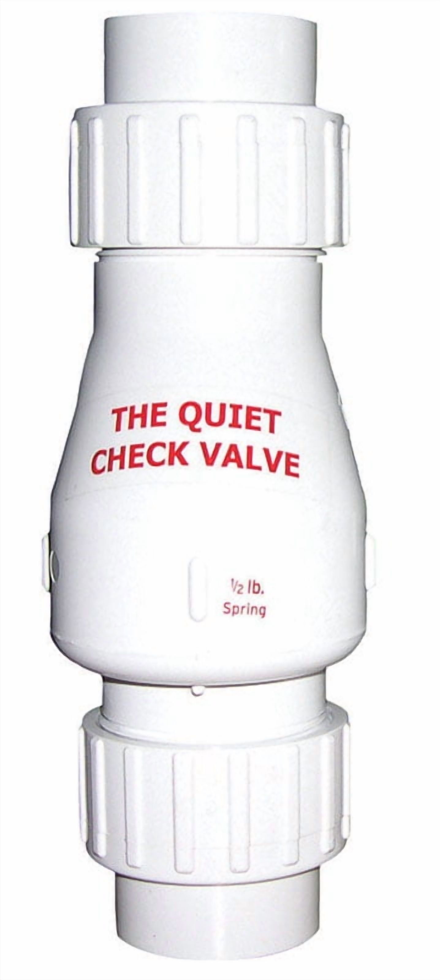 Magic Plastics 1-1/2 in. D Slip PVC Quiet Check Valve - Walmart ...