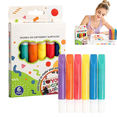 Magic Popcorns Pens 3D Puffy Drawing Kit | Bubble Art Markers for ...