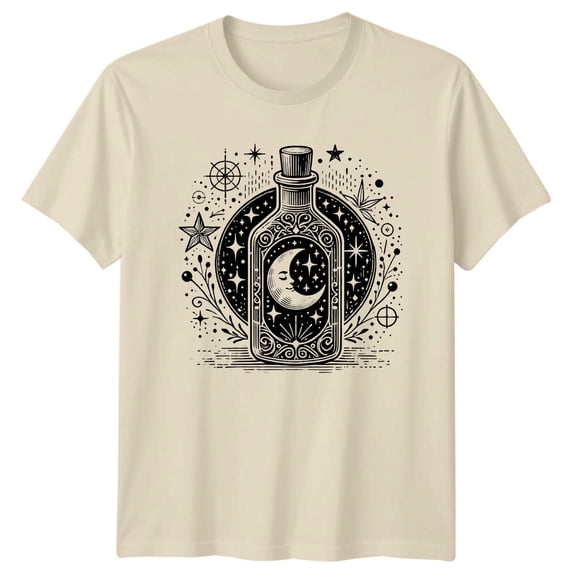 Magic Potion Moon Stars Celestial T-Shirt - Walmart.com