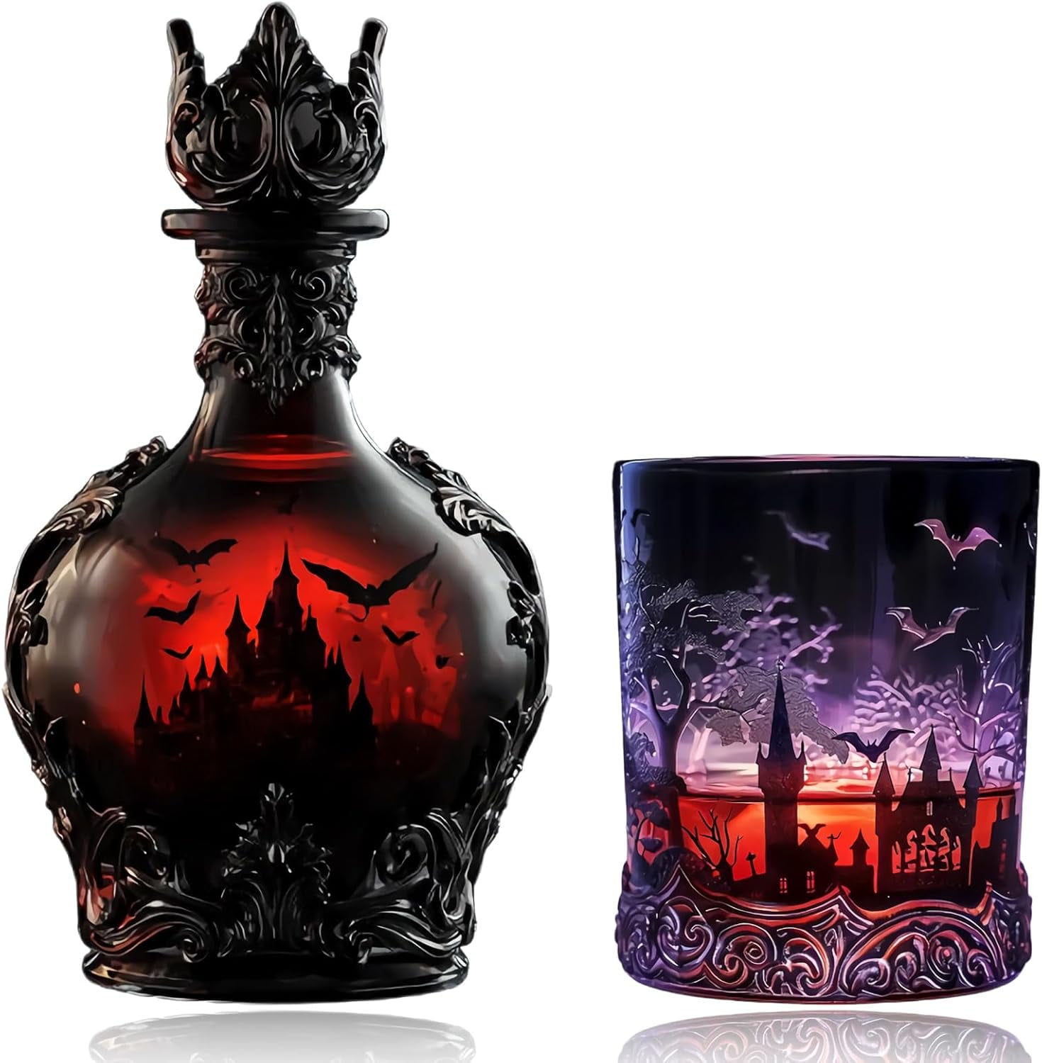 Magic Potion Style Whiskey Bottle, Gothic Vampire Elixir WhiskeyBottle ...