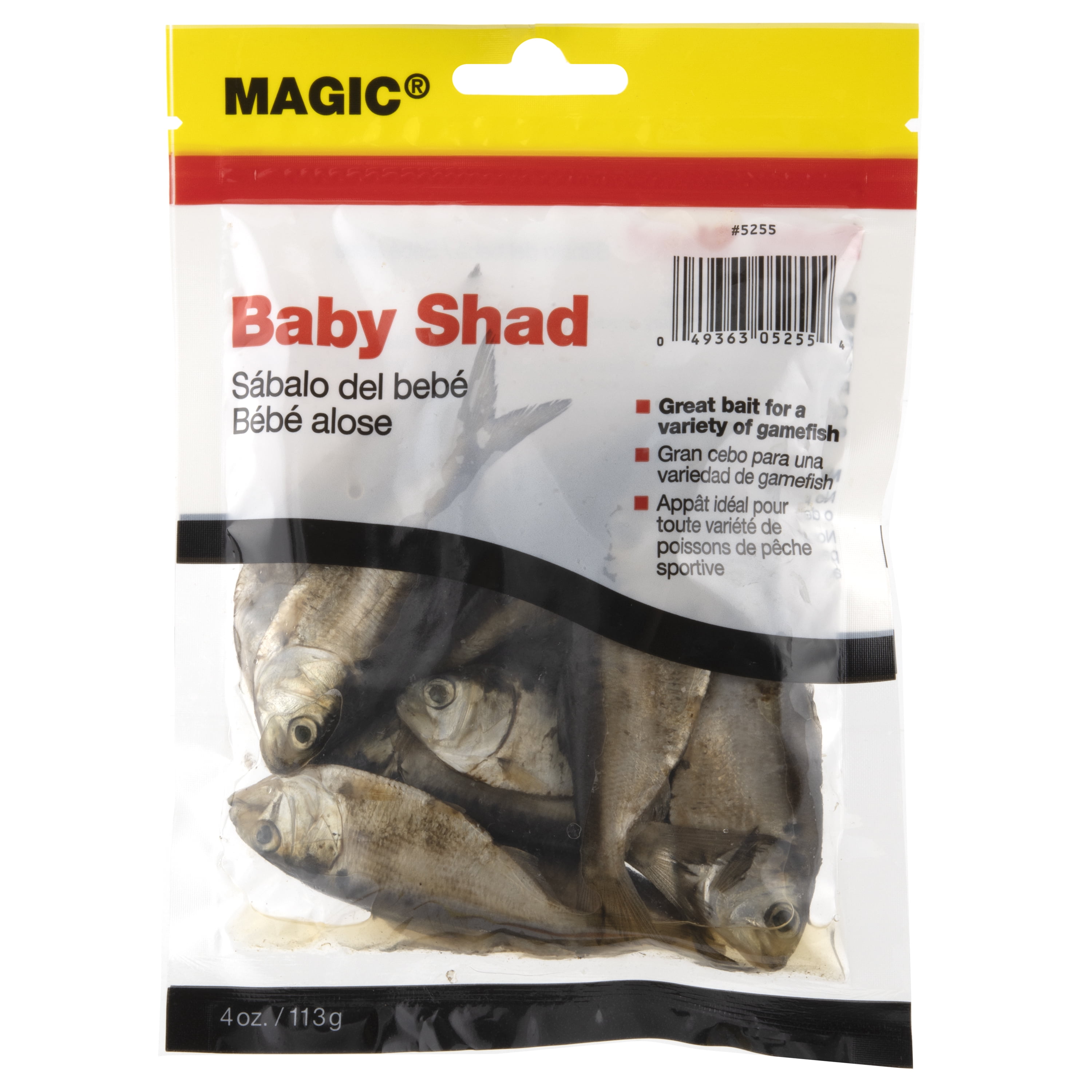 Magic Preserved Shad Bait, Natural Color, 4 oz. - Walmart.com