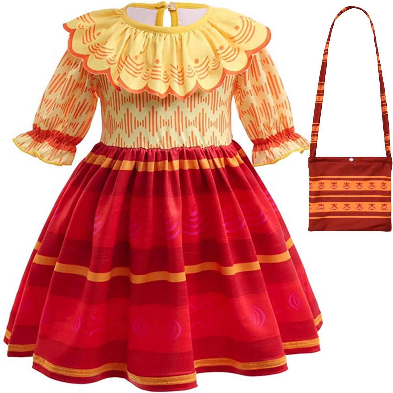 Magic Princess Dress for Girls Mirabel/Isabella/Dolores/Pepa/Luisa ...