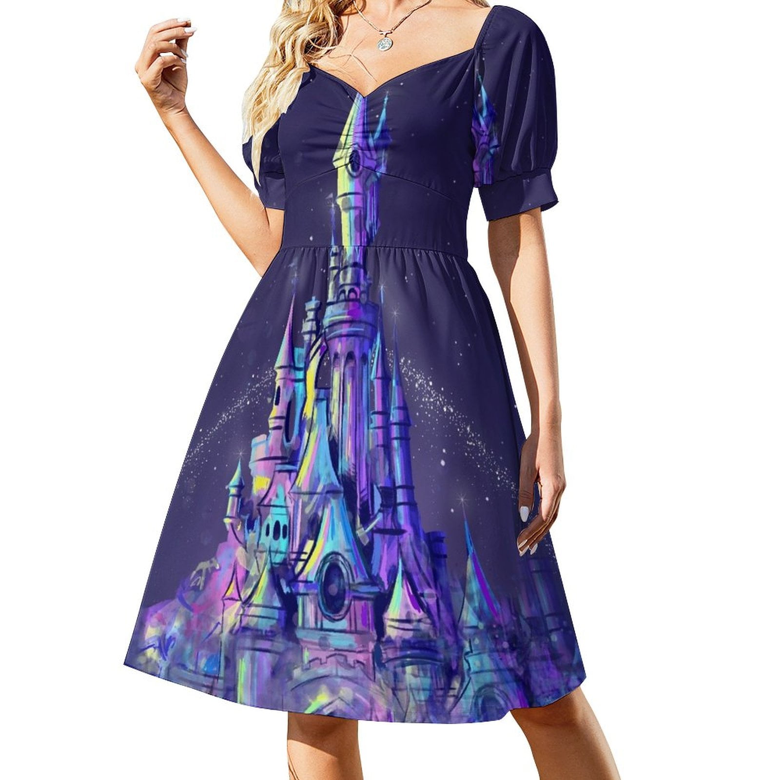 Magic Princess Fairytale Castle Kingdom Dress long sleeve dresses women ...