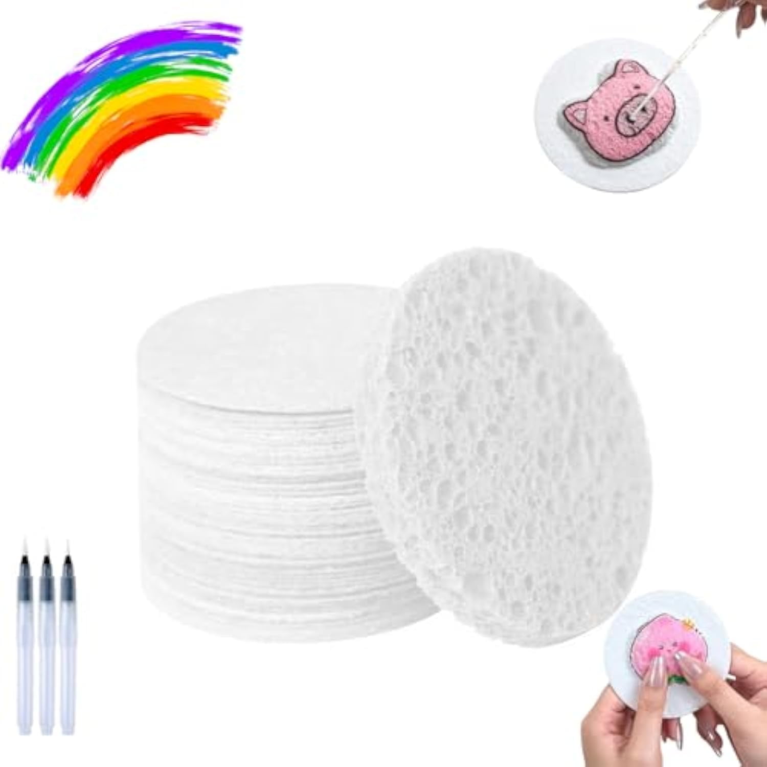 Magic Puffy Paint,10PCS Magic Puffy Paint Paper,3D Drawing Magic Canvas ...