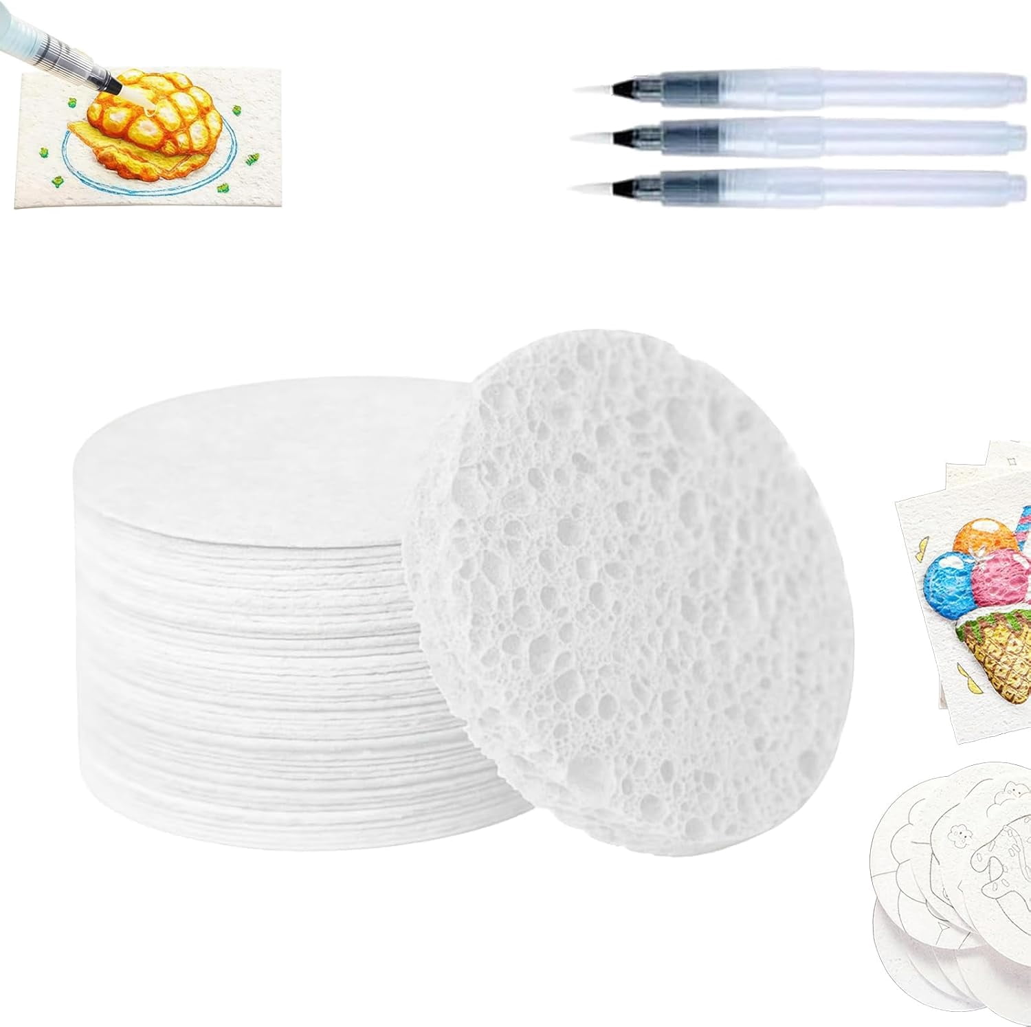 Magic Puffy Paint, Magic Foam Texture Painting, 3D Drawing Magic Canvas ...