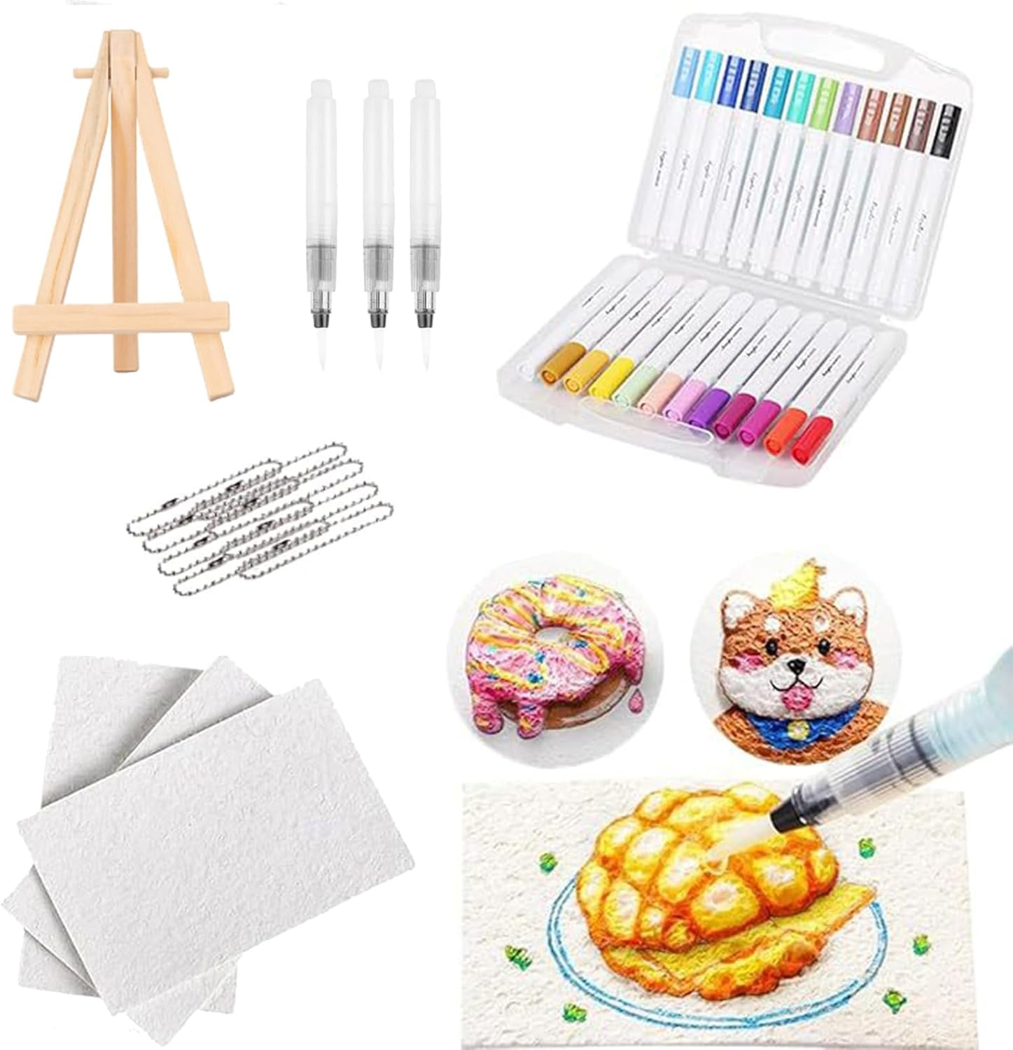 Magic Puffy Paint, Magic Foam Texture Painting Kit, 3D Drawing Magics ...