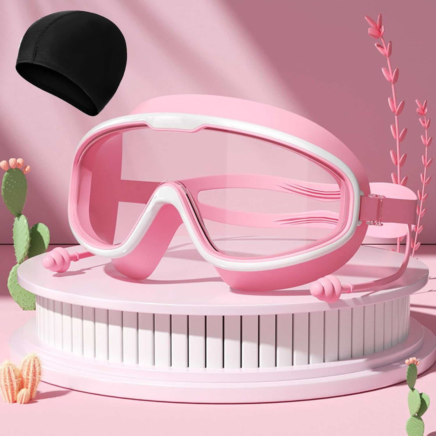 Magic Puffy Swim Goggles-100% Comfortable Fit,Kiggles Safe and Smart ...