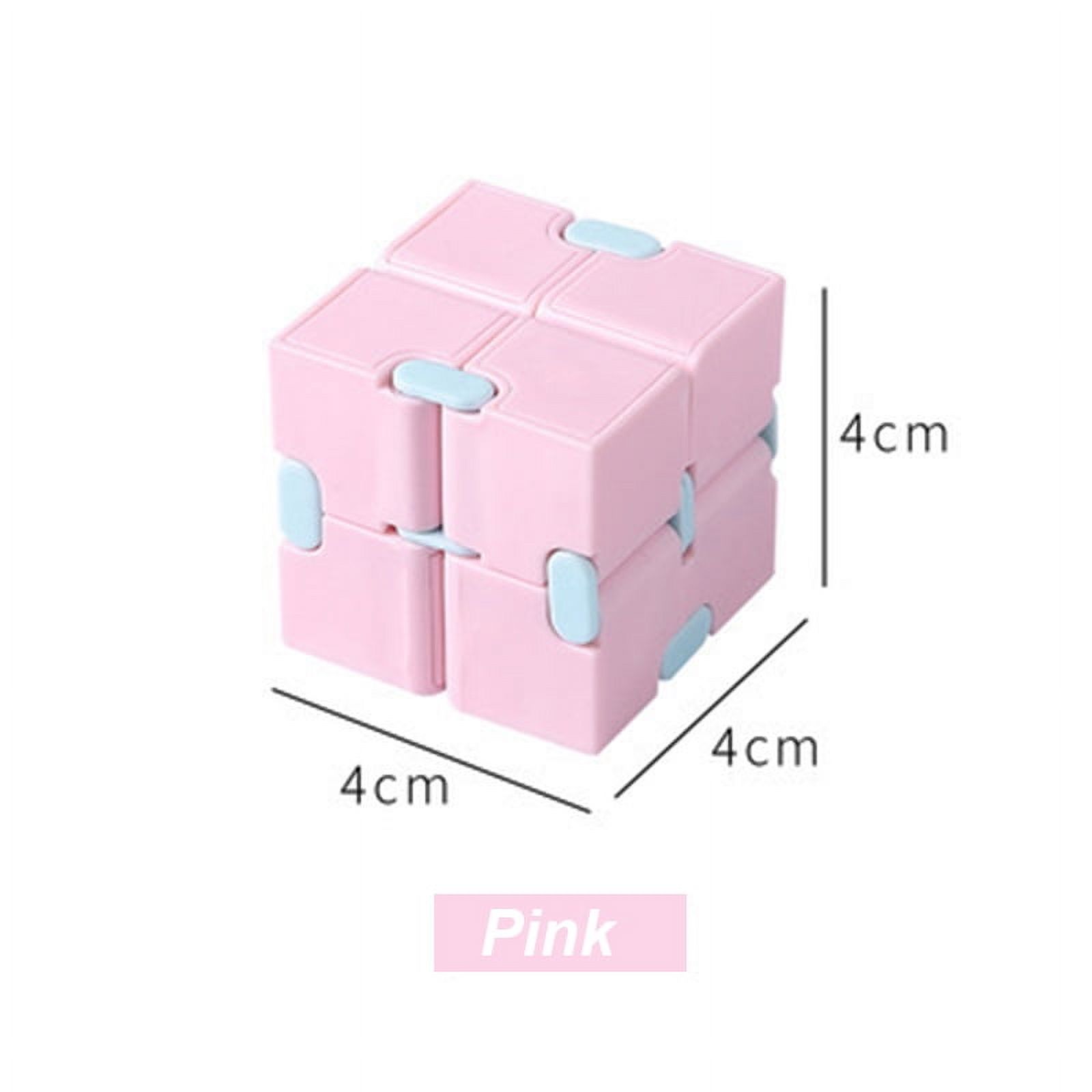 Magic Puzzle Cube Anti Stress Relief Toys for Adults Infinite Flip ...