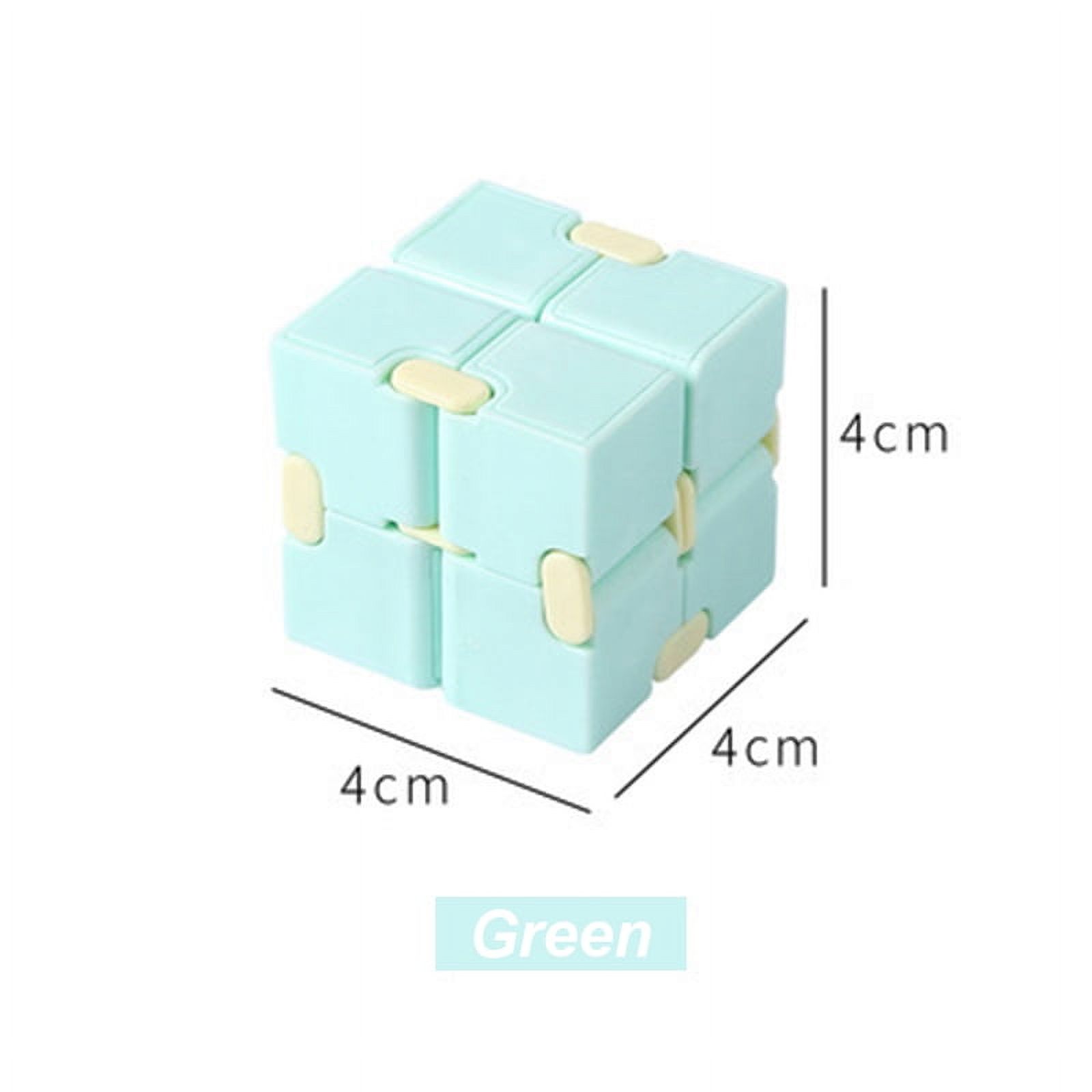 Magic Puzzle Cube Anti Stress Relief Toys for Adults Infinite Flip ...